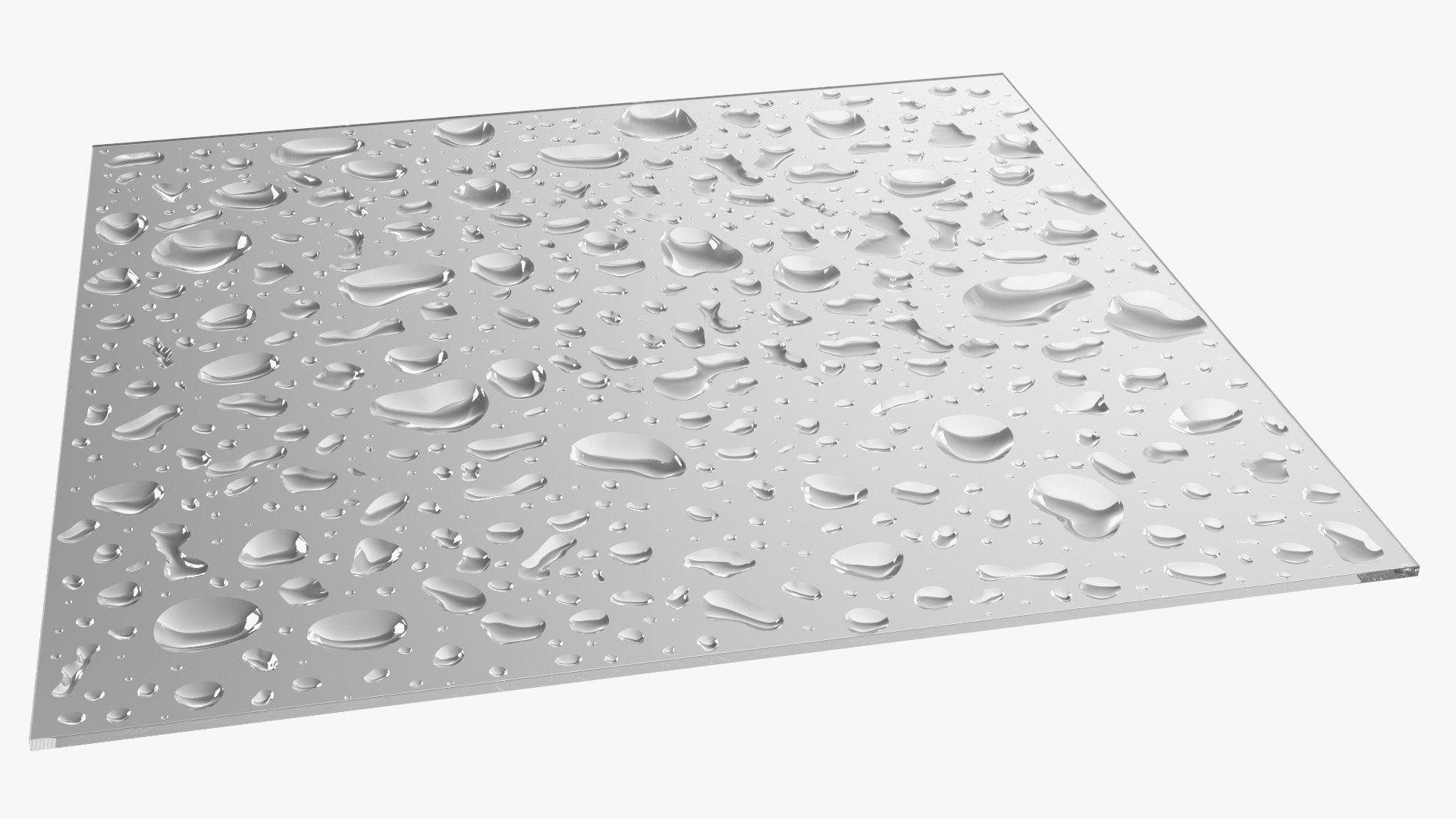 Wet Glass Surface 3D Model - TurboSquid 2163486