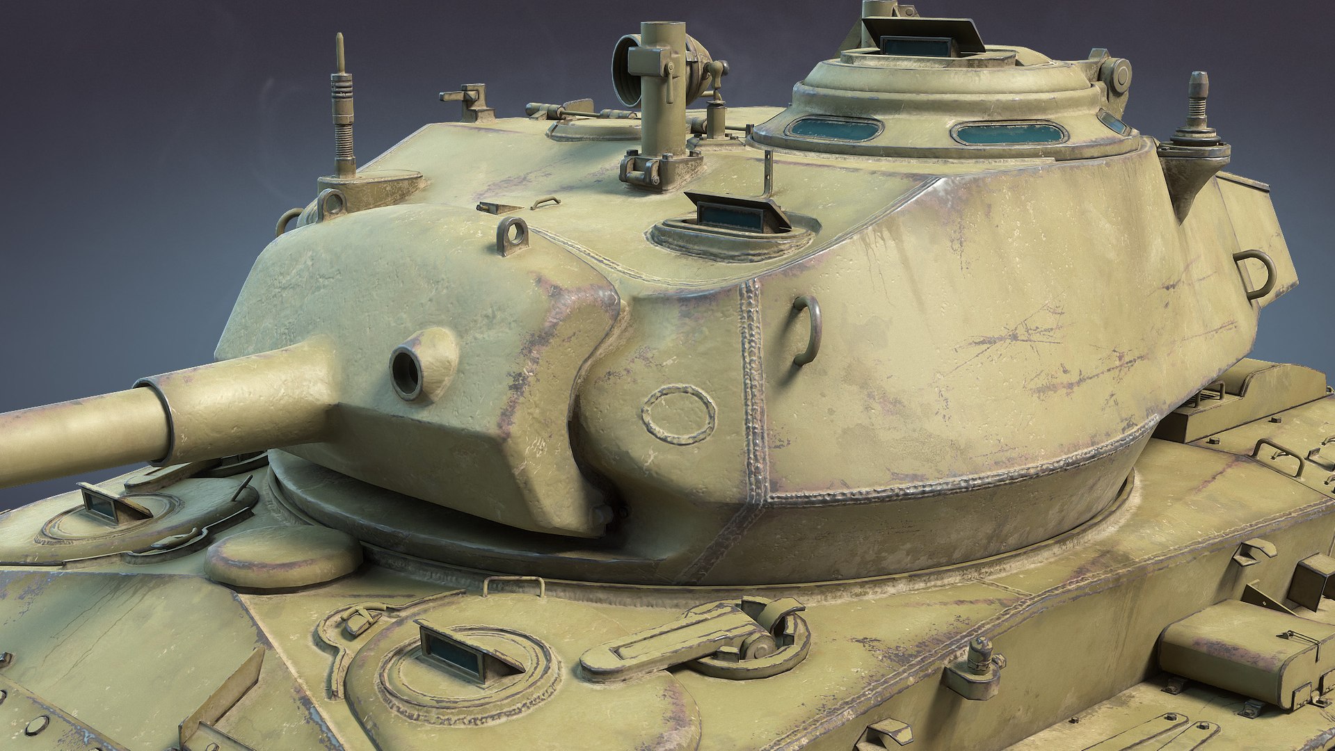 3D M24 Chaffee model - TurboSquid 1827502
