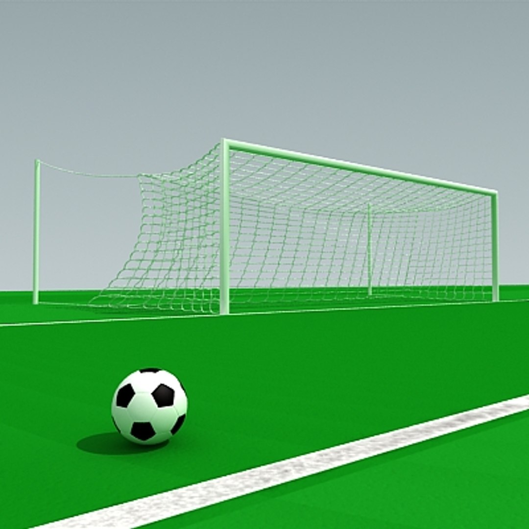 3D Soccer Goal Model - TurboSquid 387358