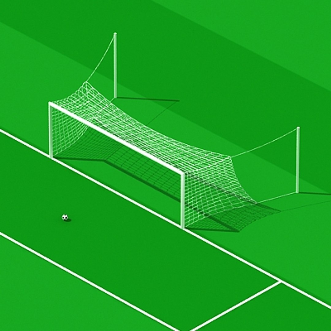 3D Soccer Goal Model - TurboSquid 387358