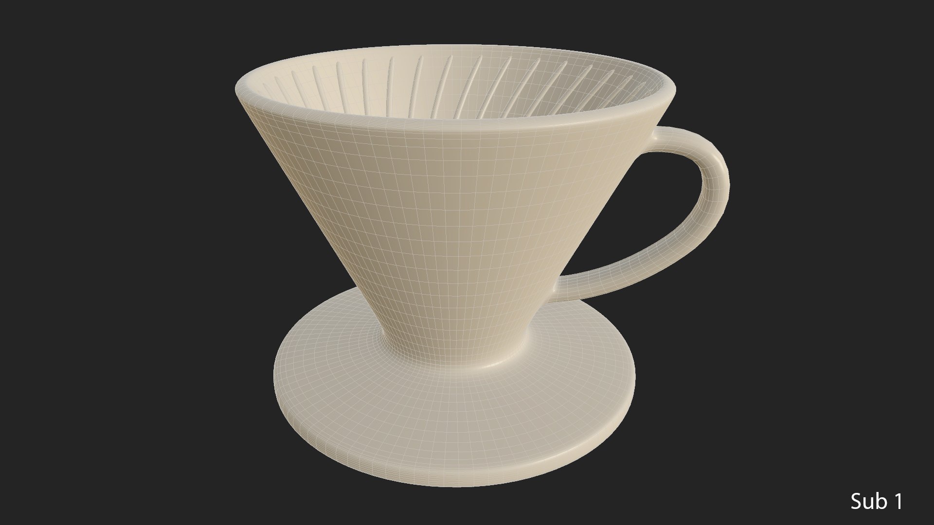 Coffee Dripper 3D Model - TurboSquid 2058774