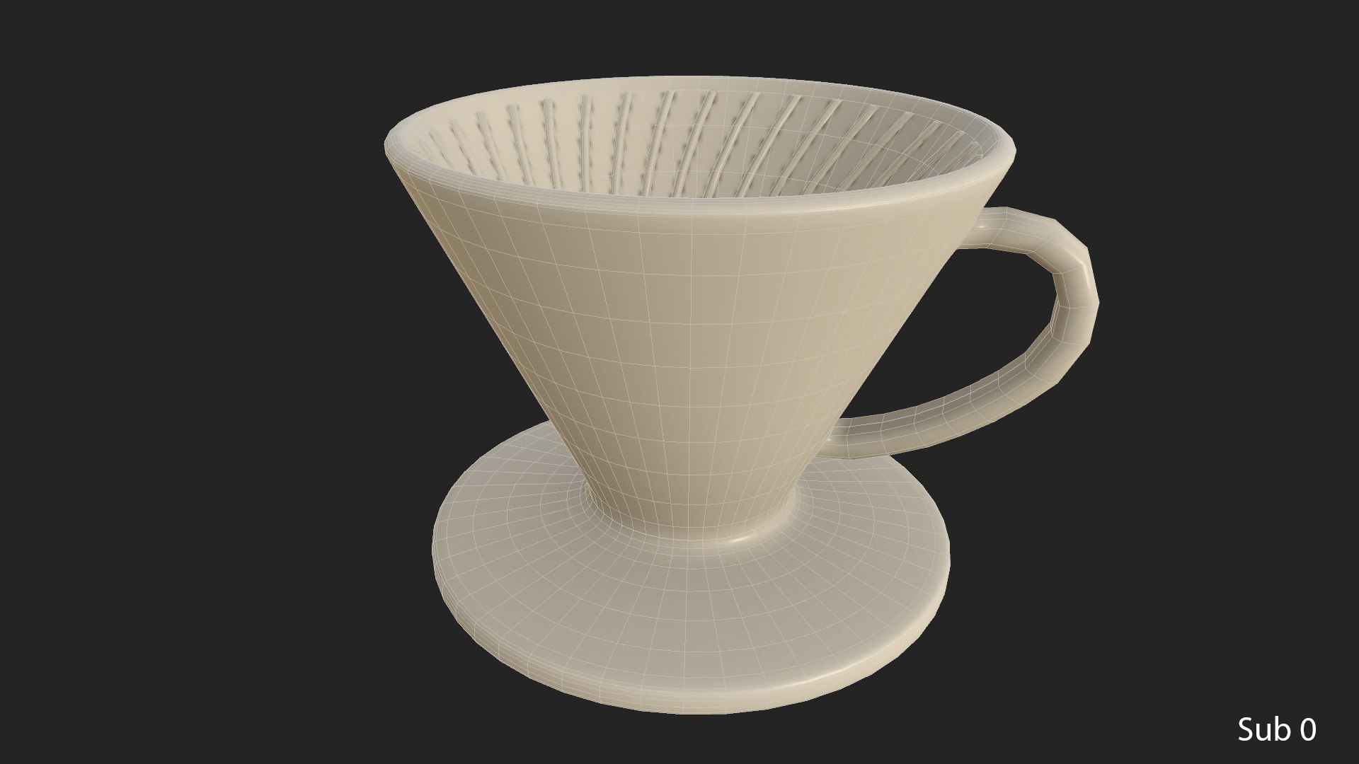 Coffee Dripper 3D Model - TurboSquid 2058774