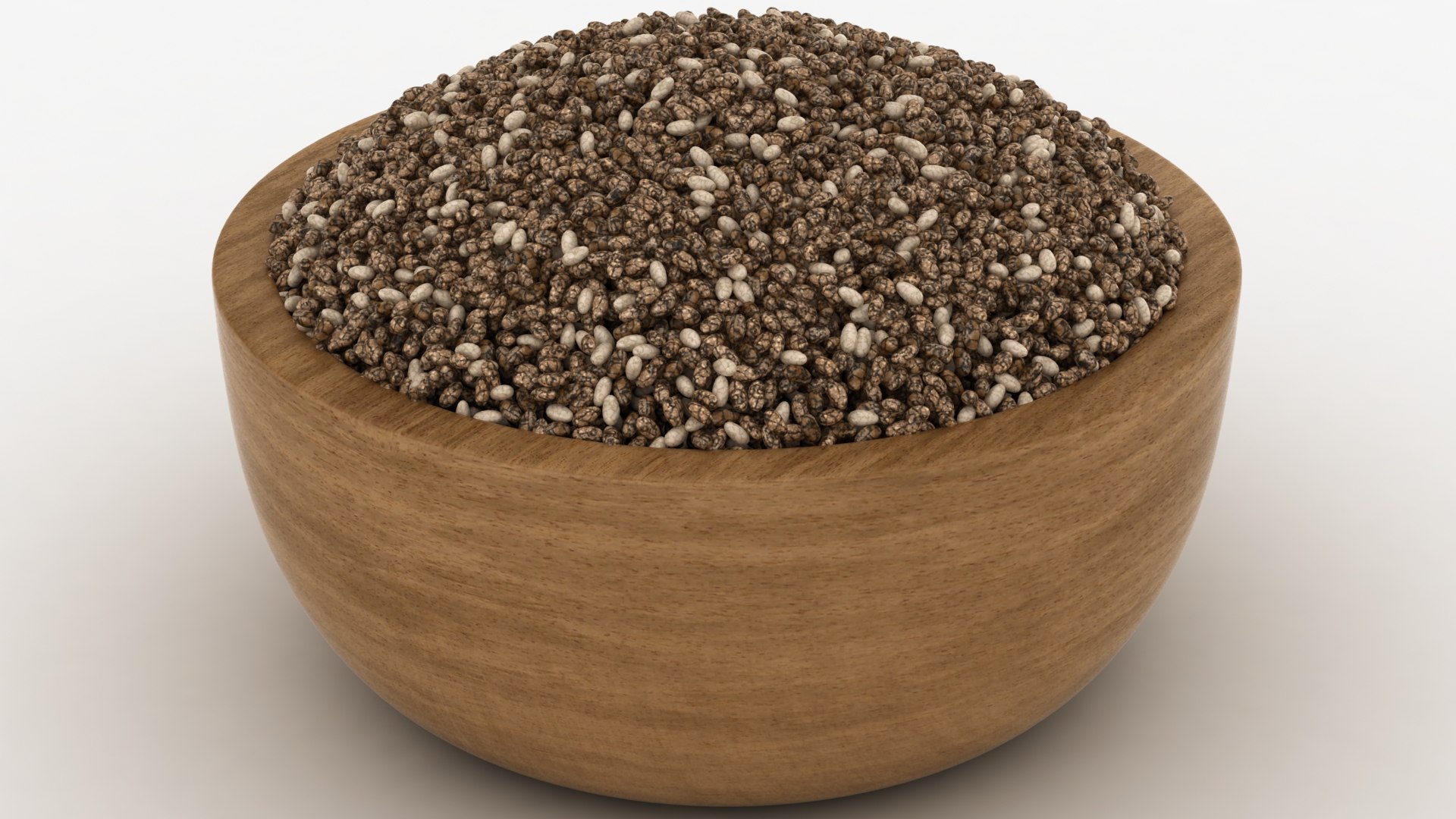 Realistic Chia Seeds 3D Model - TurboSquid 1631726