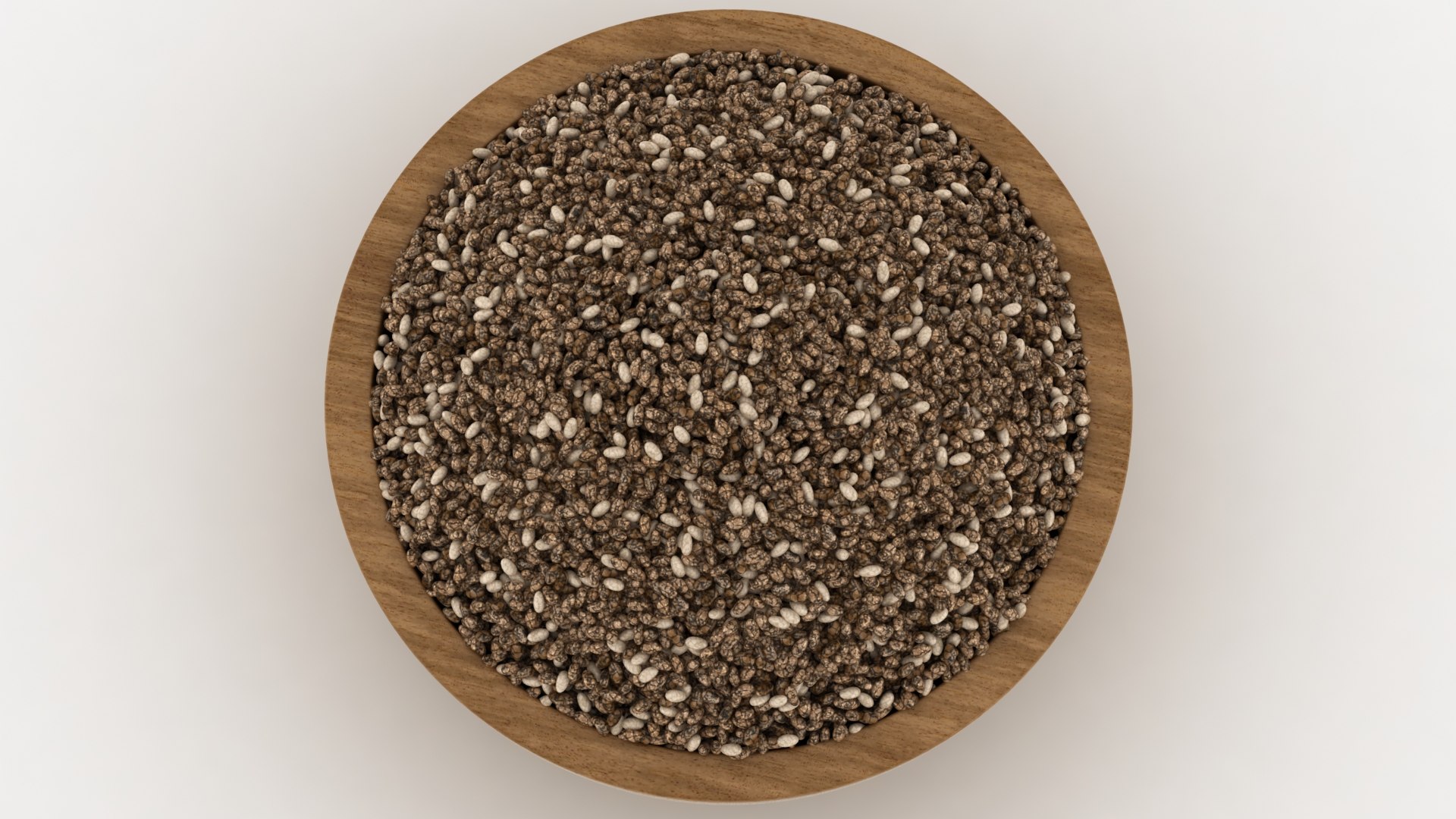 Realistic Chia Seeds 3D Model - TurboSquid 1631726