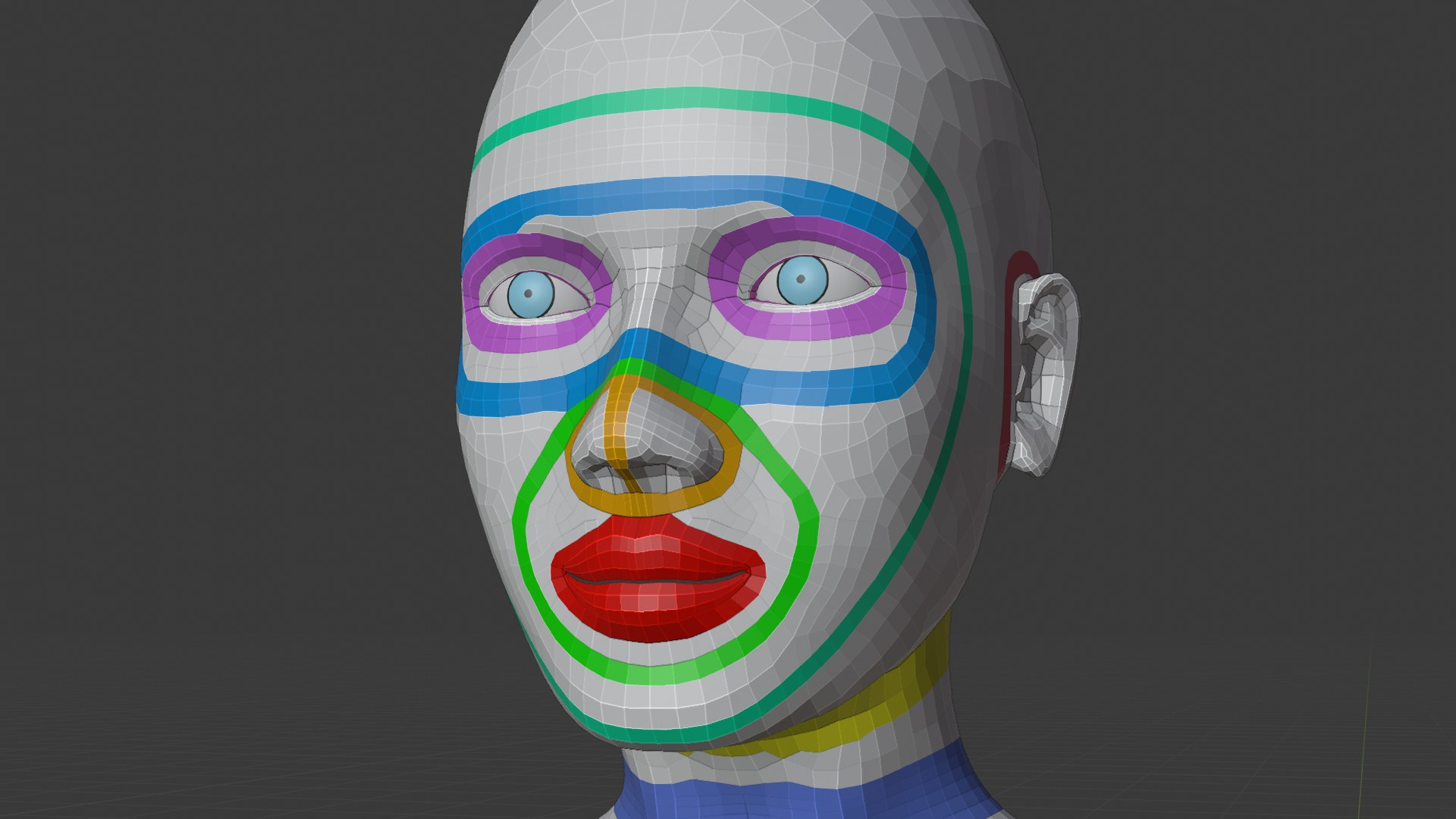 3D Female Base Mesh - Full Rig - Woman Girl Character Low-poly Model ...