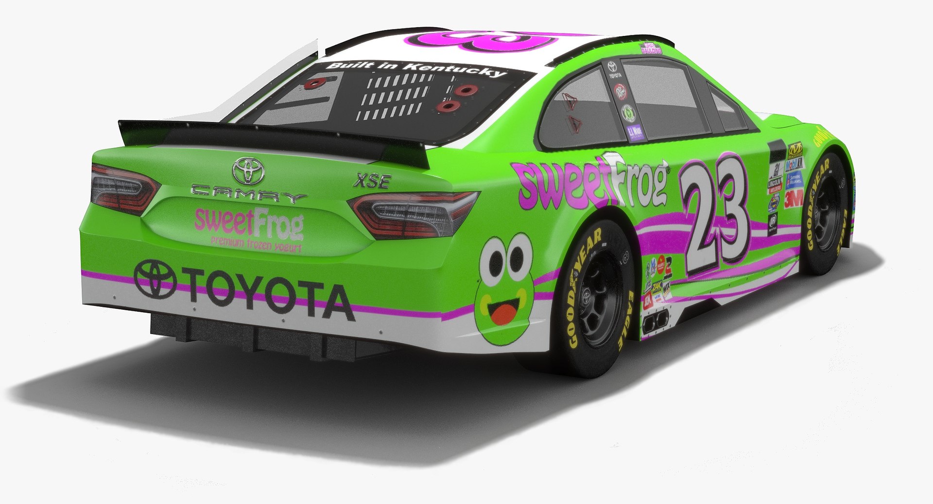 3D Model Bk Racing Nascar Season - TurboSquid 1246239