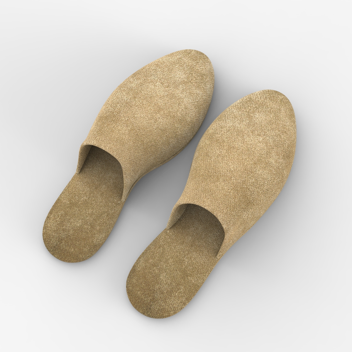 Velvet slippers 3D model - TurboSquid 1151482