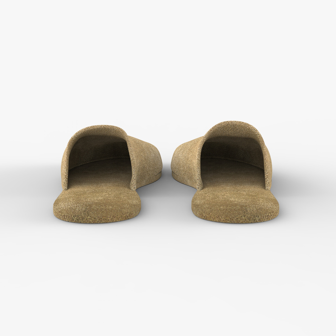 Velvet slippers 3D model - TurboSquid 1151482