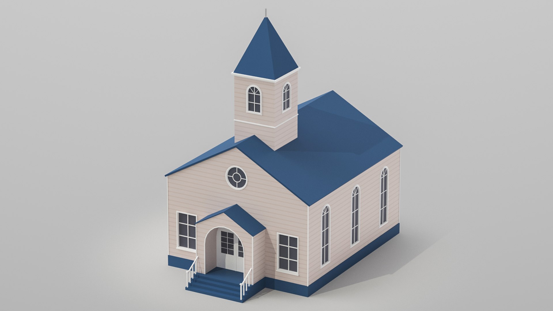 Low Poly Buildings Collection 6 3D - TurboSquid 1961719