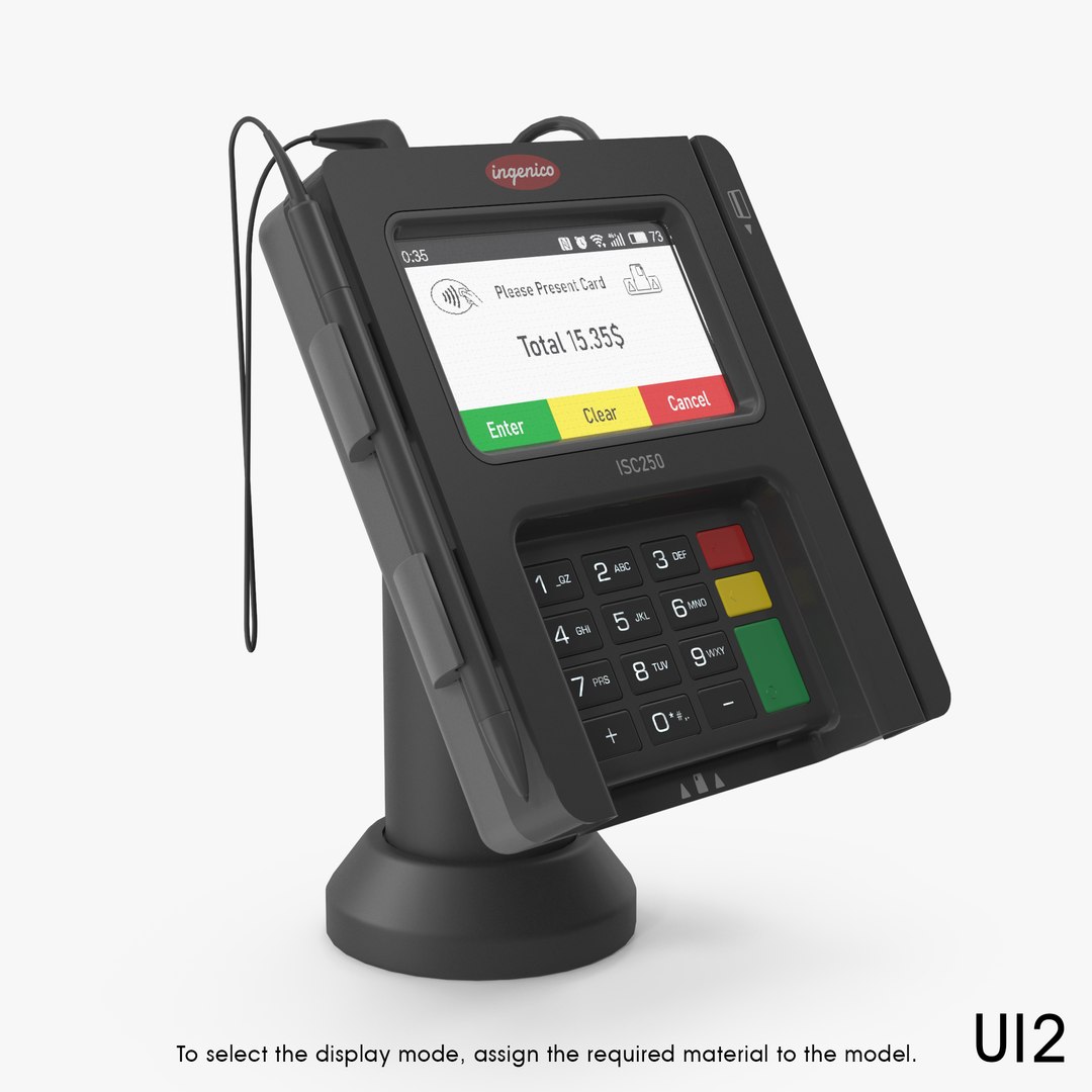 POS Payment Terminal 3D - TurboSquid 1927526