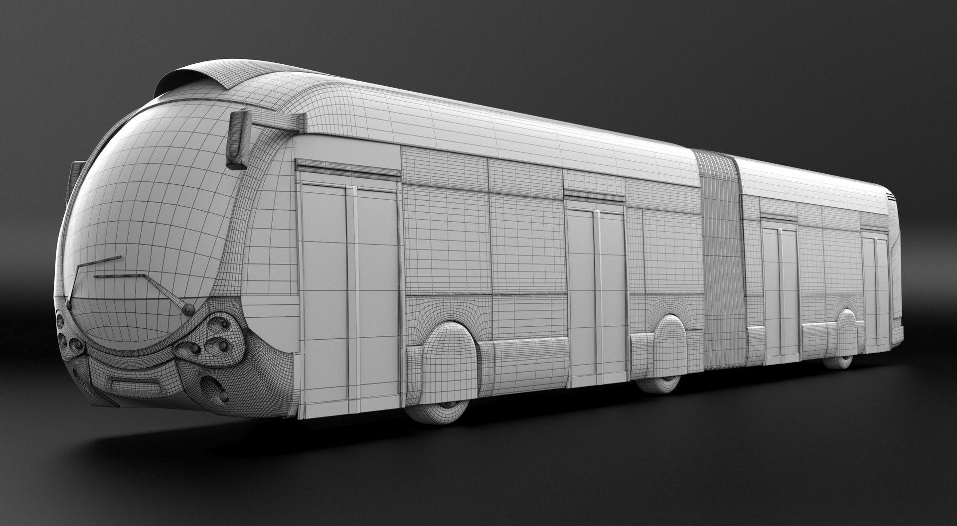 3d Obj Bus Irisbus Crealis