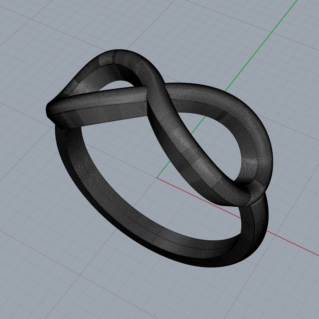 3D Simple Infinity Ring Model - TurboSquid 1426938