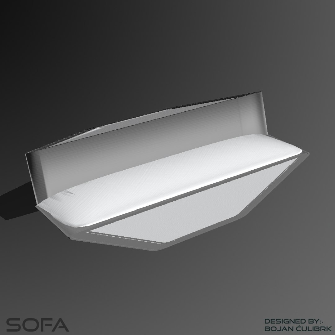 3d Model Andromeda Sofa