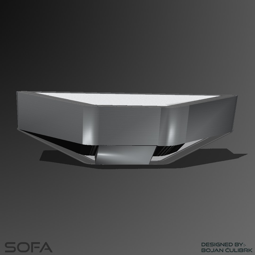 3d Model Andromeda Sofa