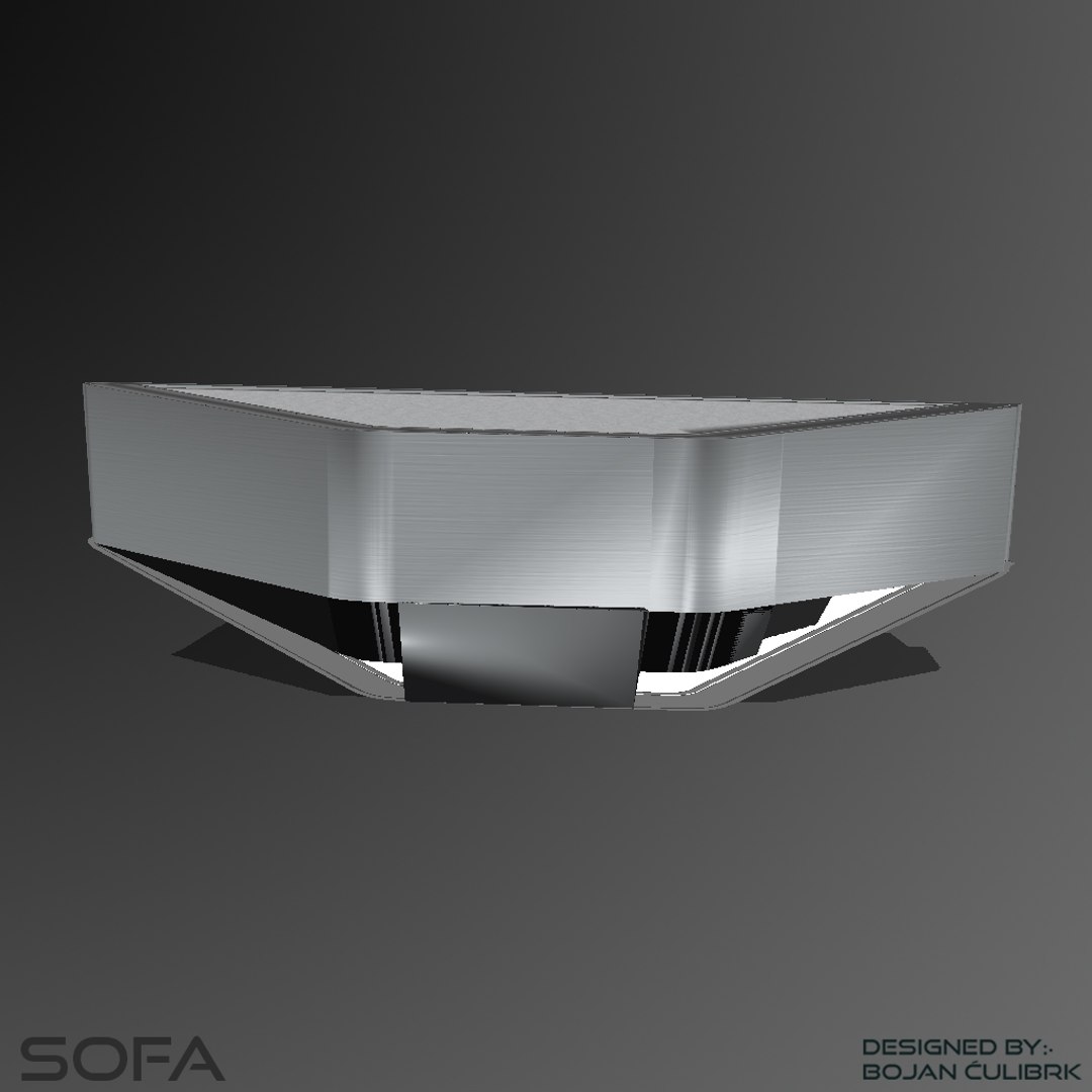 3d Model Andromeda Sofa