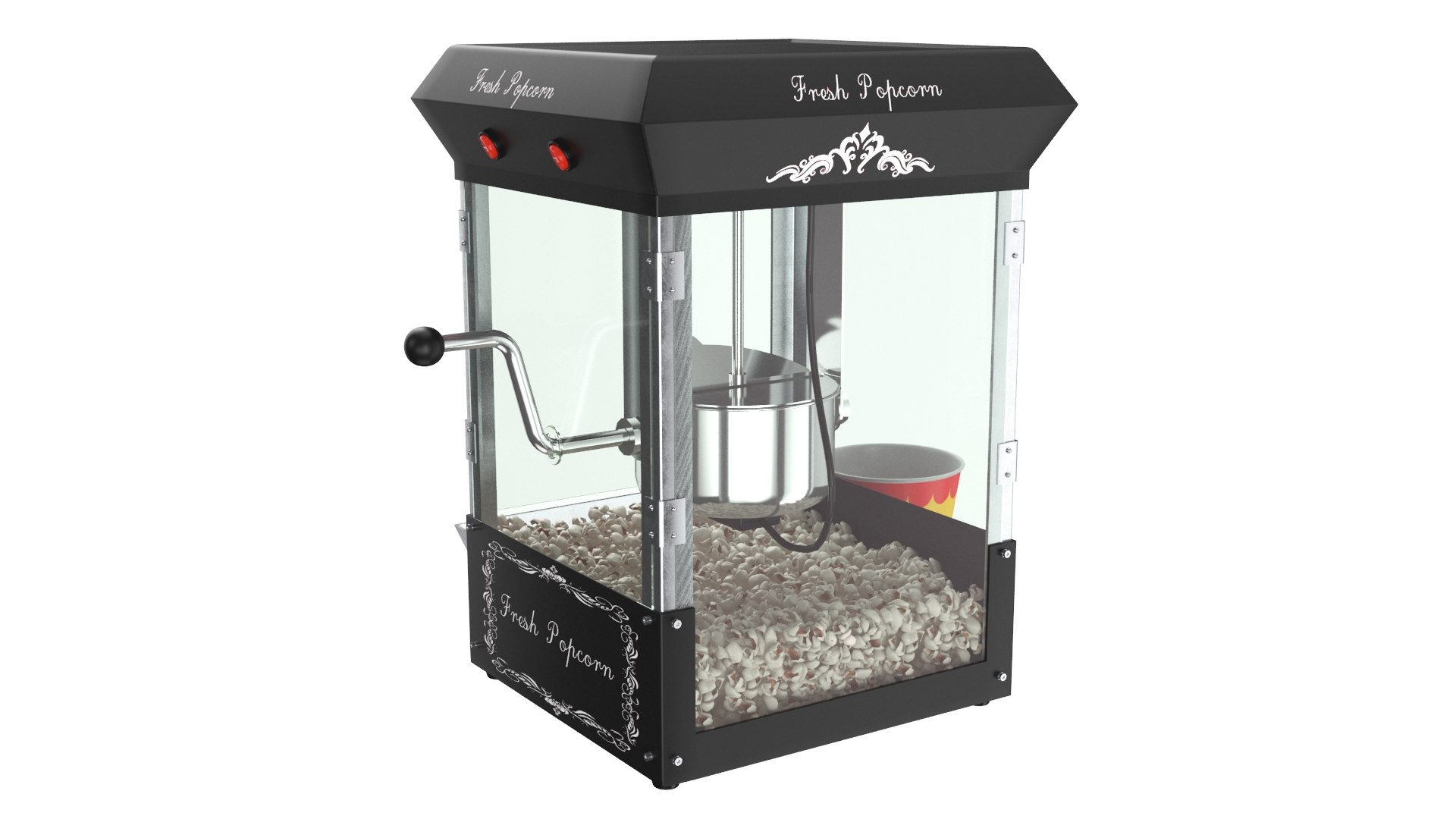 3D Real Popcorn - TurboSquid 1496629