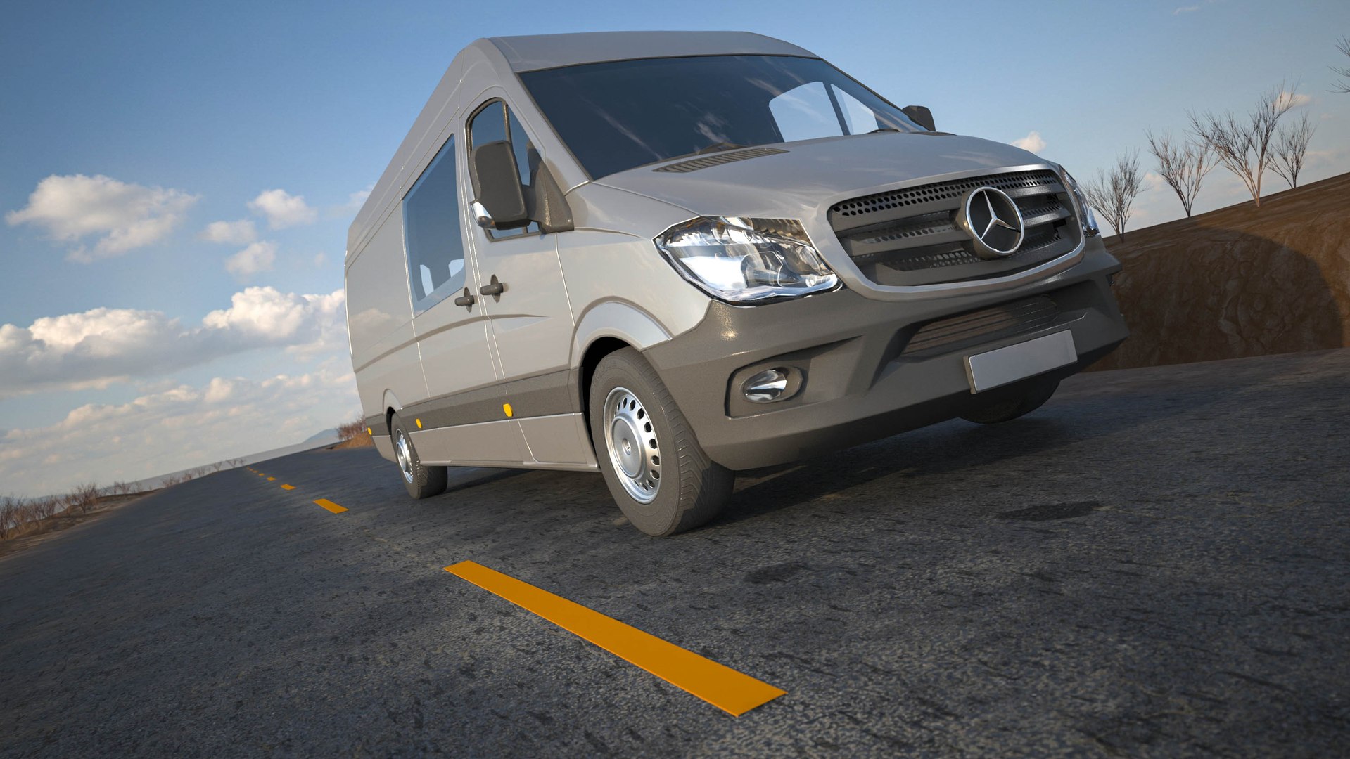 modelo 3d Mercedes-Benz Sprinter - TurboSquid 2139491