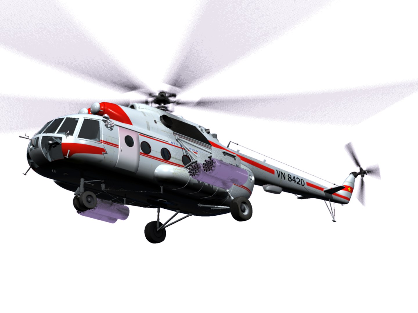 Mi-17 Helicopter 3D Model - TurboSquid 1207010