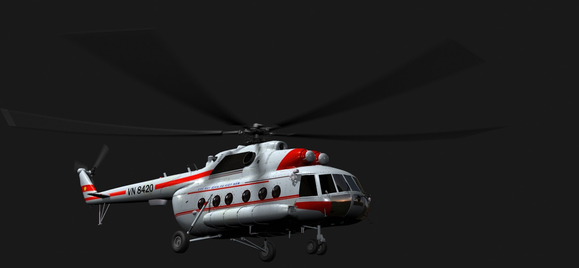 Mi-17 Helicopter 3D Model - TurboSquid 1207010