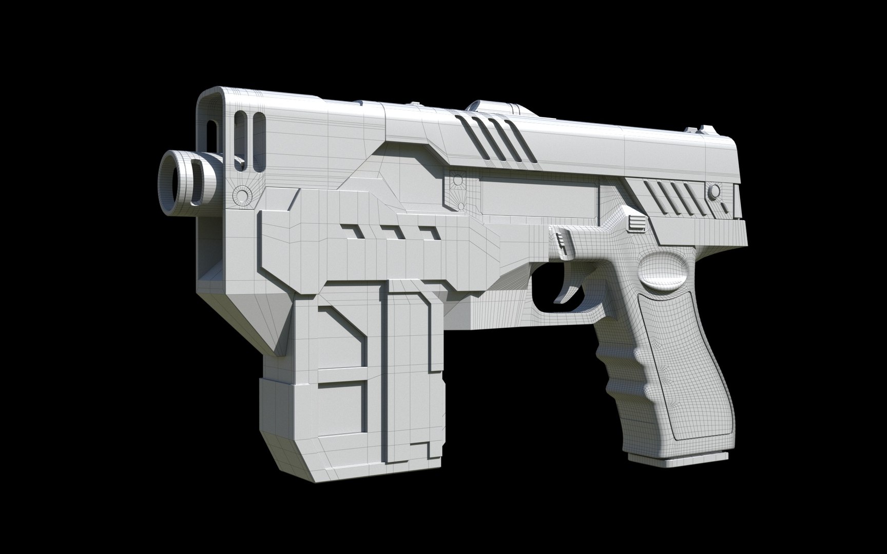 3D The Lawgiver MK2 Judge Dredd - TurboSquid 2077088