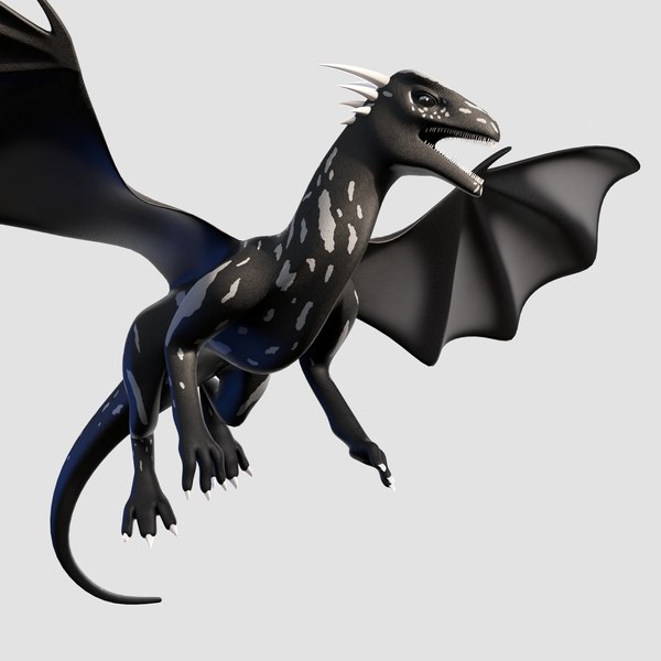 modelo 3d Stylized dragon character - TurboSquid 1976706