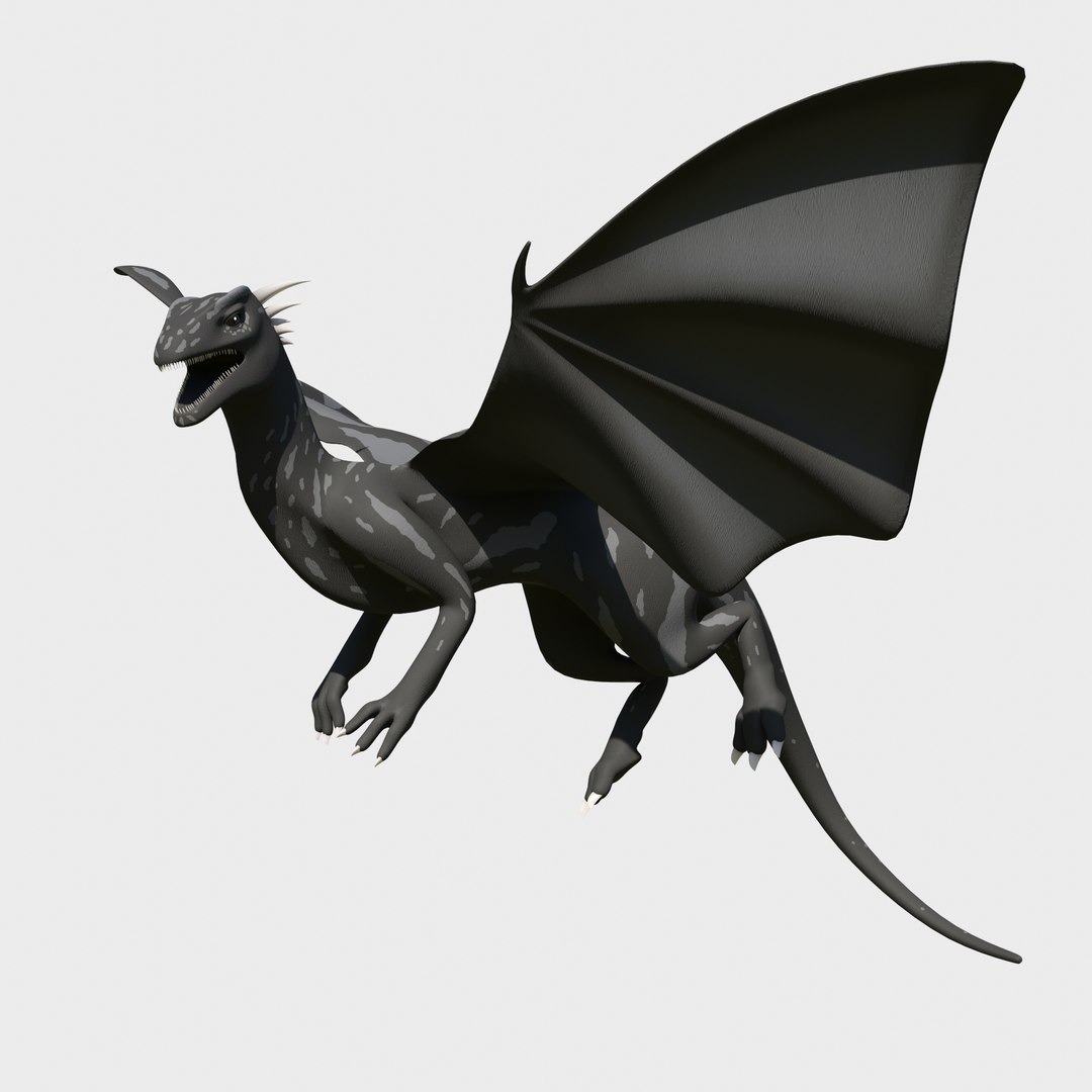 3D Model Stylized Dragon Character - TurboSquid 1976706