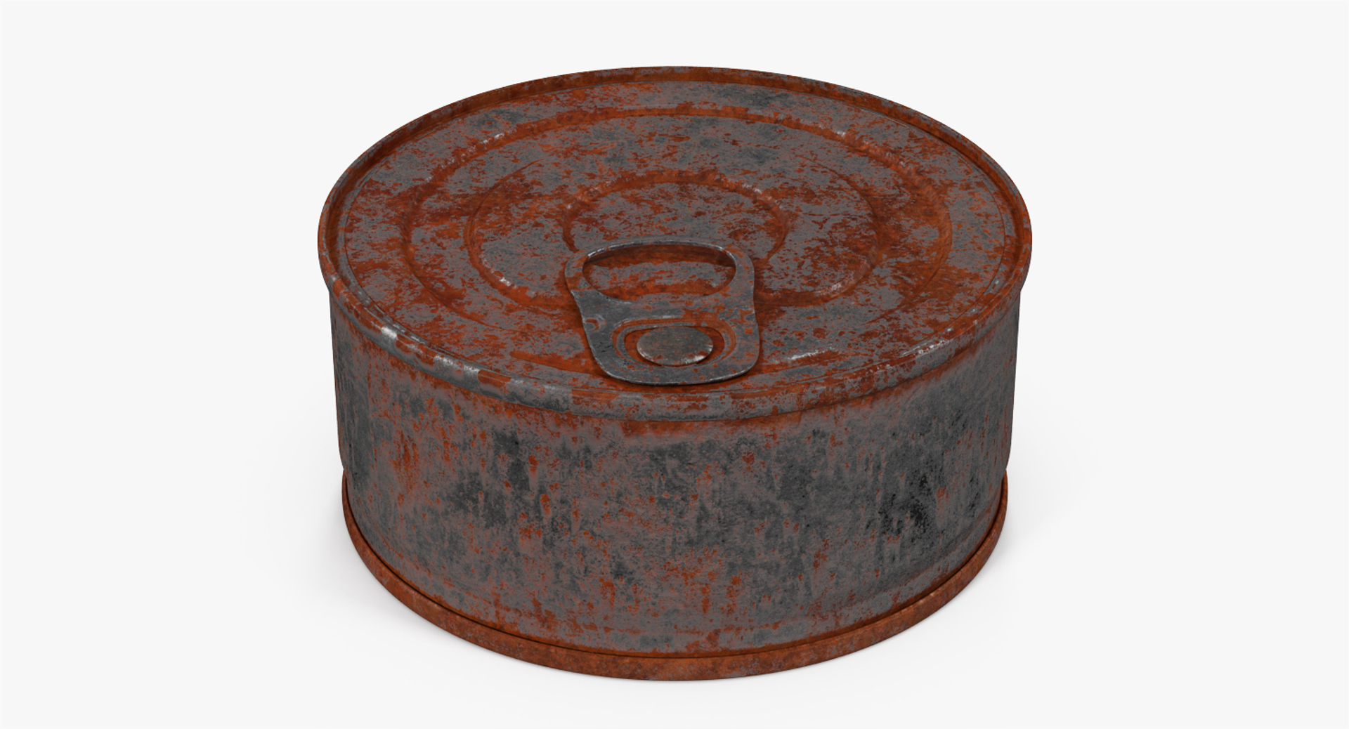 3d Tin Rusty 3