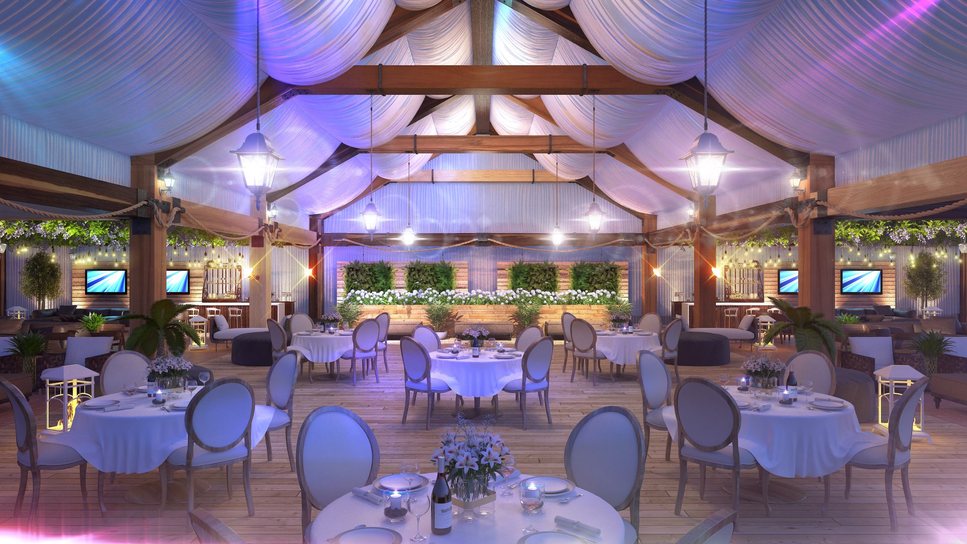 Event Space 3d Model