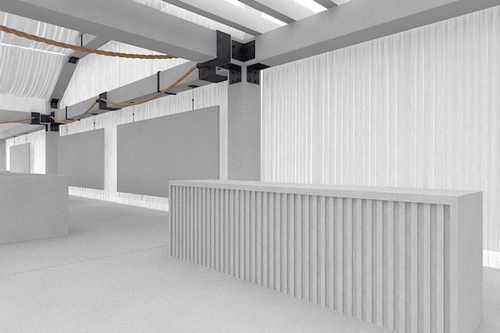 Event Space 3d Model