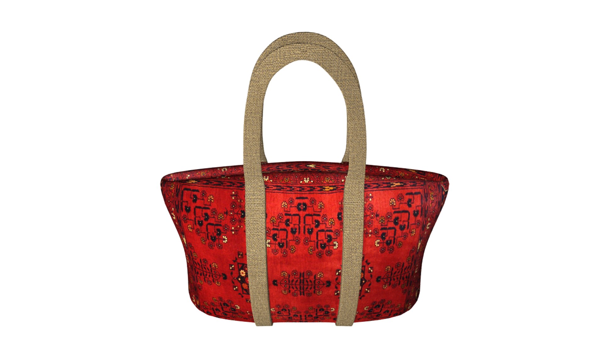 3d Reusable Shopping Bag Model