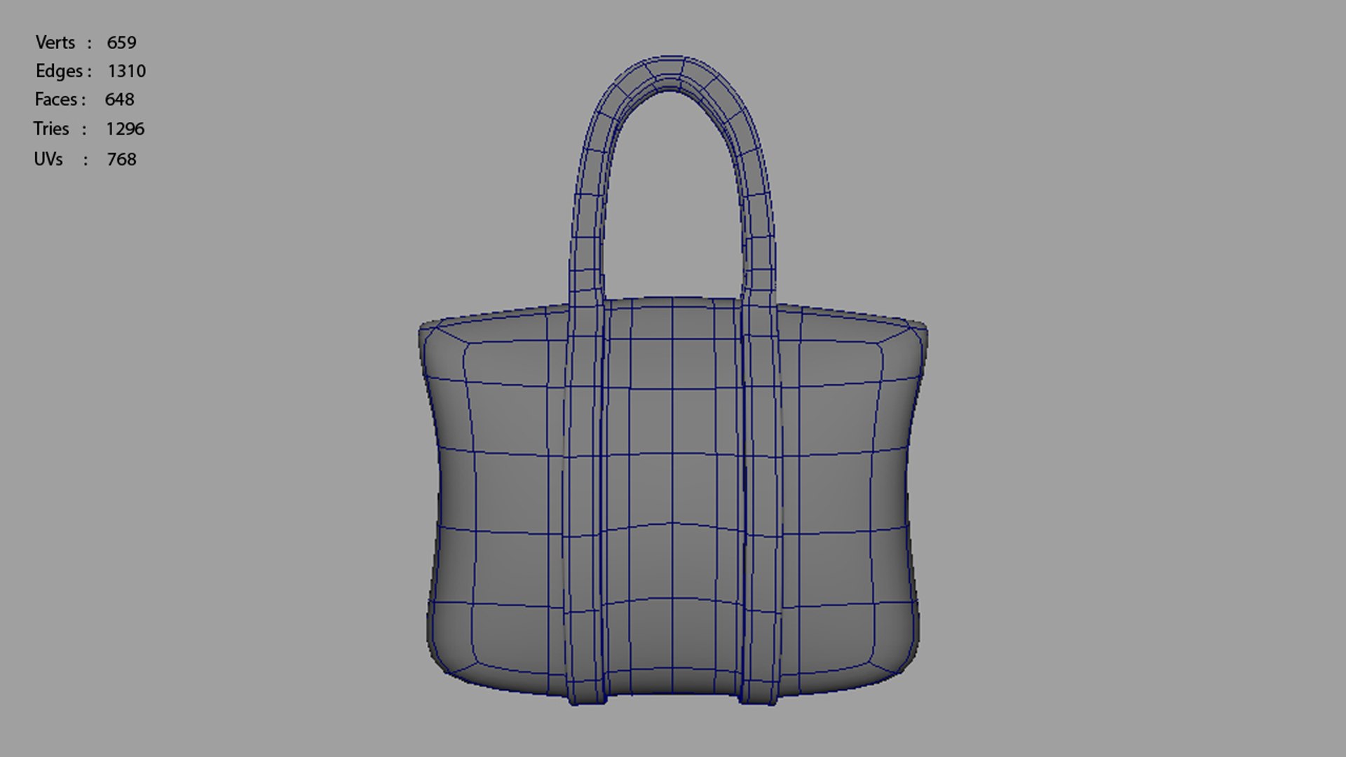 3d Reusable Shopping Bag Model