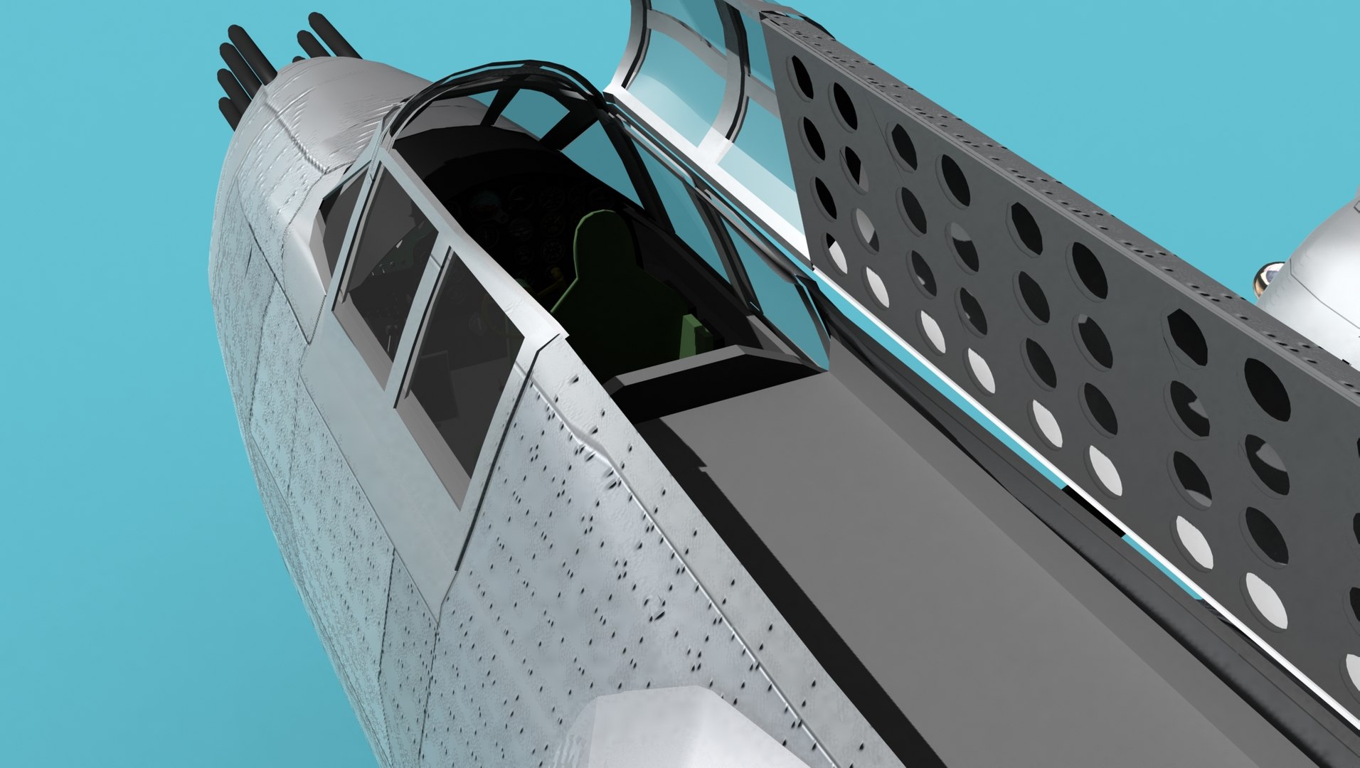3D Model Douglas DB-7 Boston Mk I V02 RAF - TurboSquid 1917725