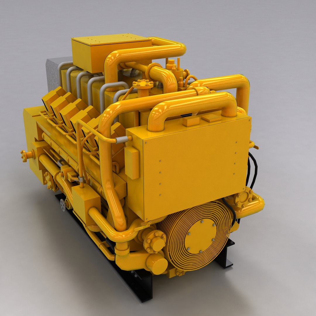 Ac Generator 3d Model