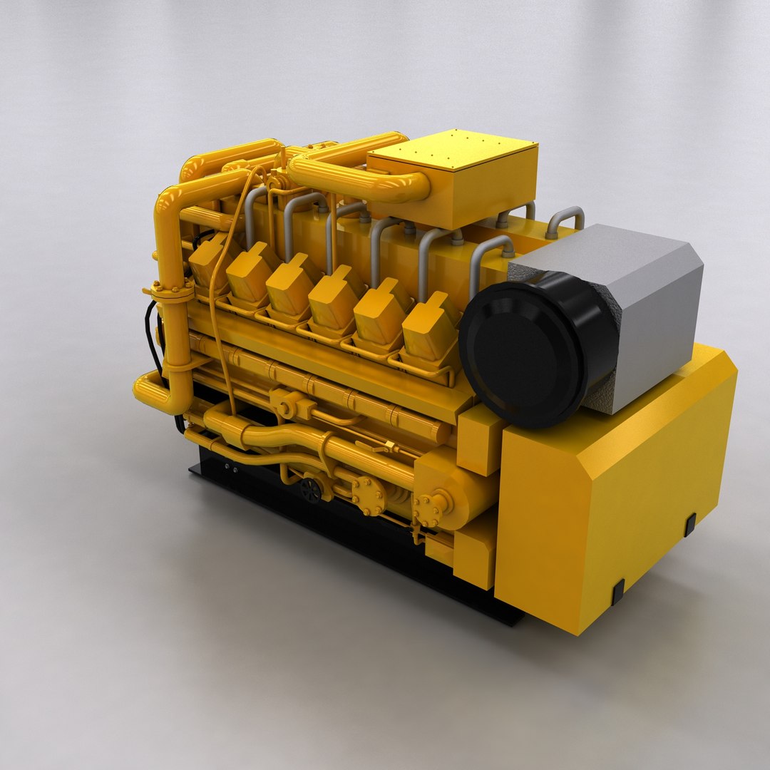 Ac Generator 3d Model