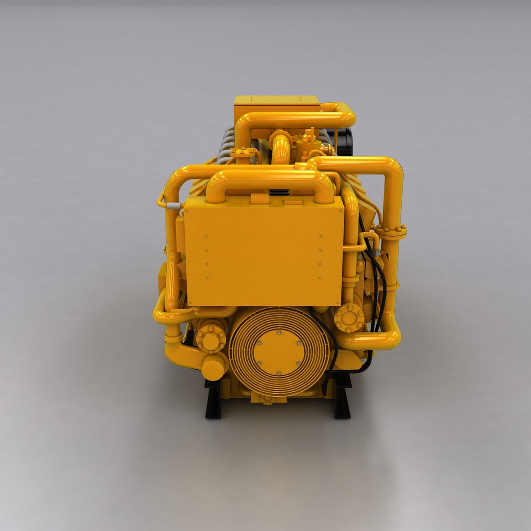Ac Generator 3d Model