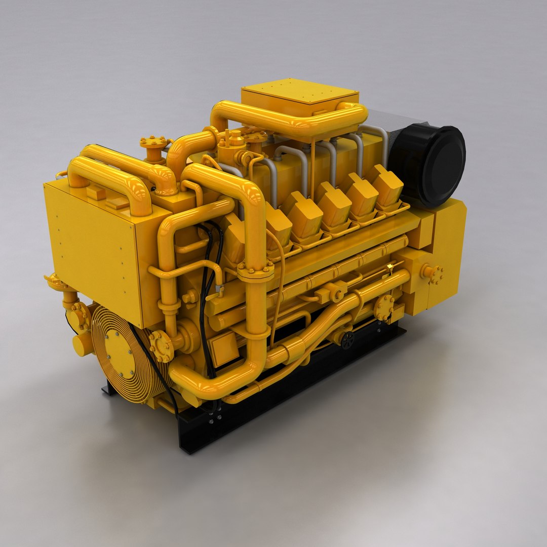 Ac Generator 3d Model