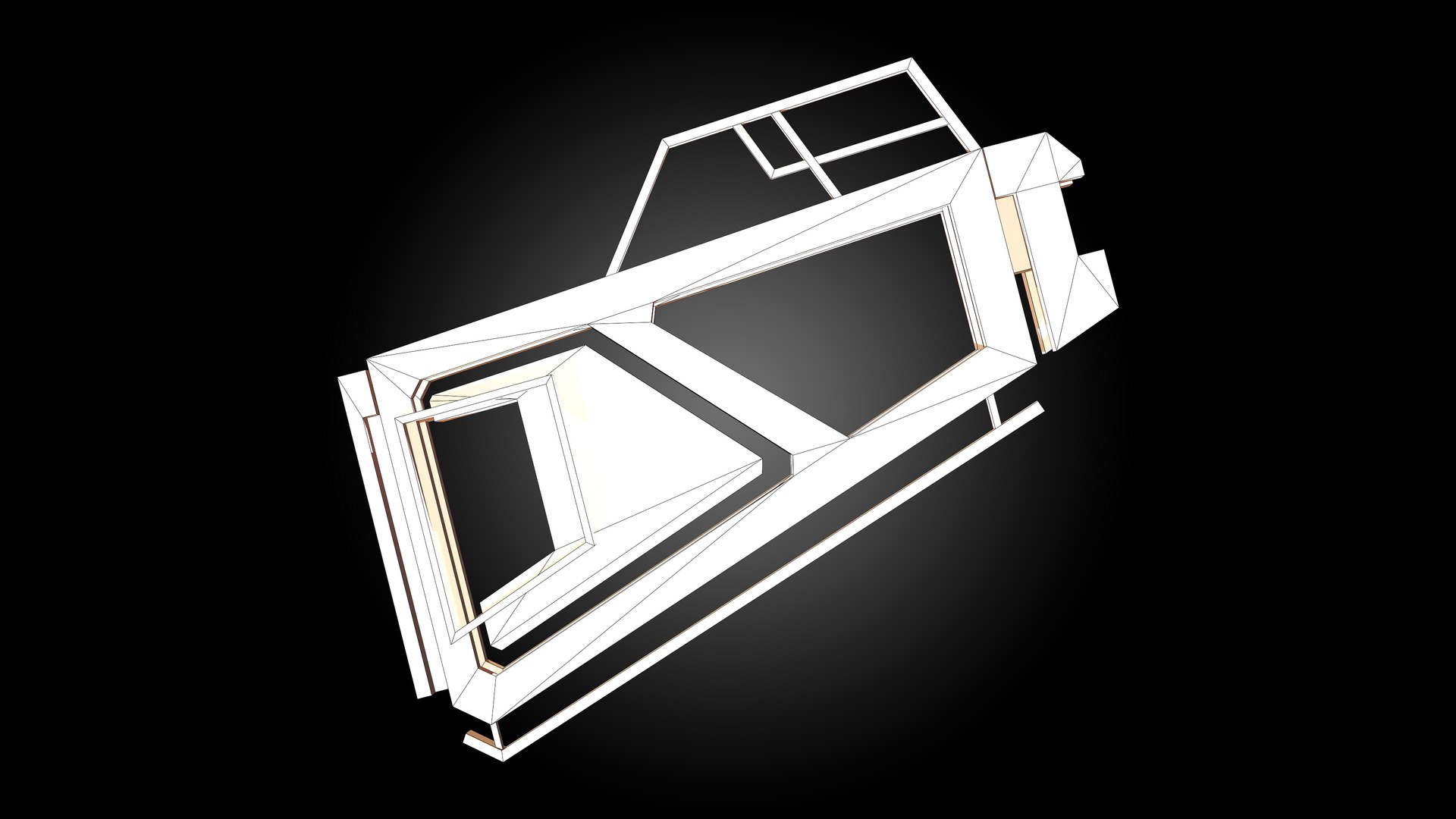 3D wing frame model - TurboSquid 1588507