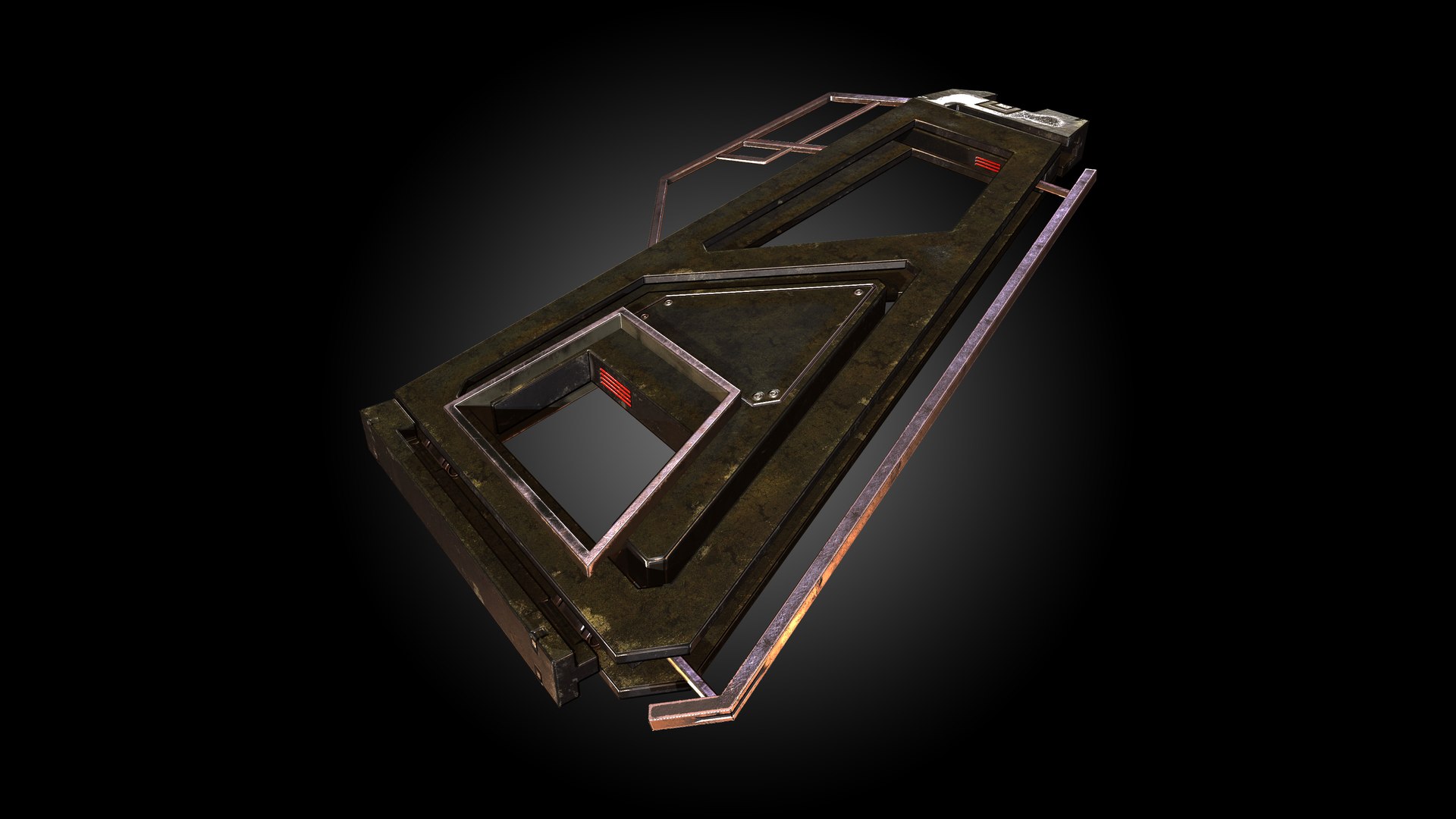 3D wing frame model - TurboSquid 1588507