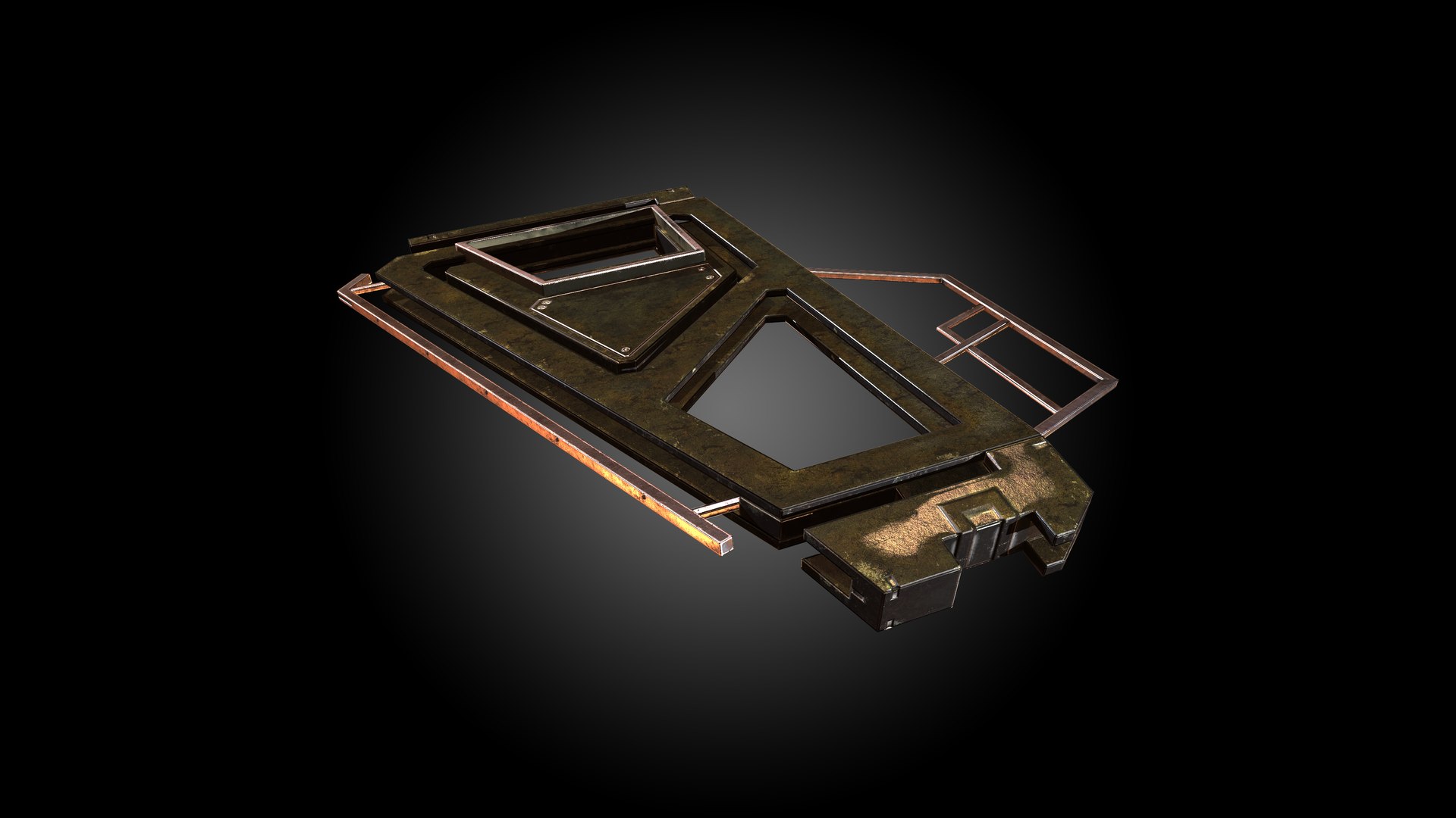 3D wing frame model - TurboSquid 1588507