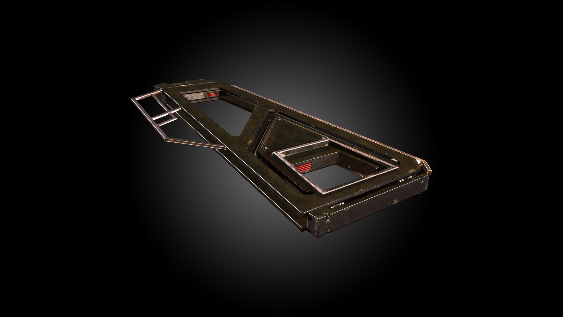 3D wing frame model - TurboSquid 1588507