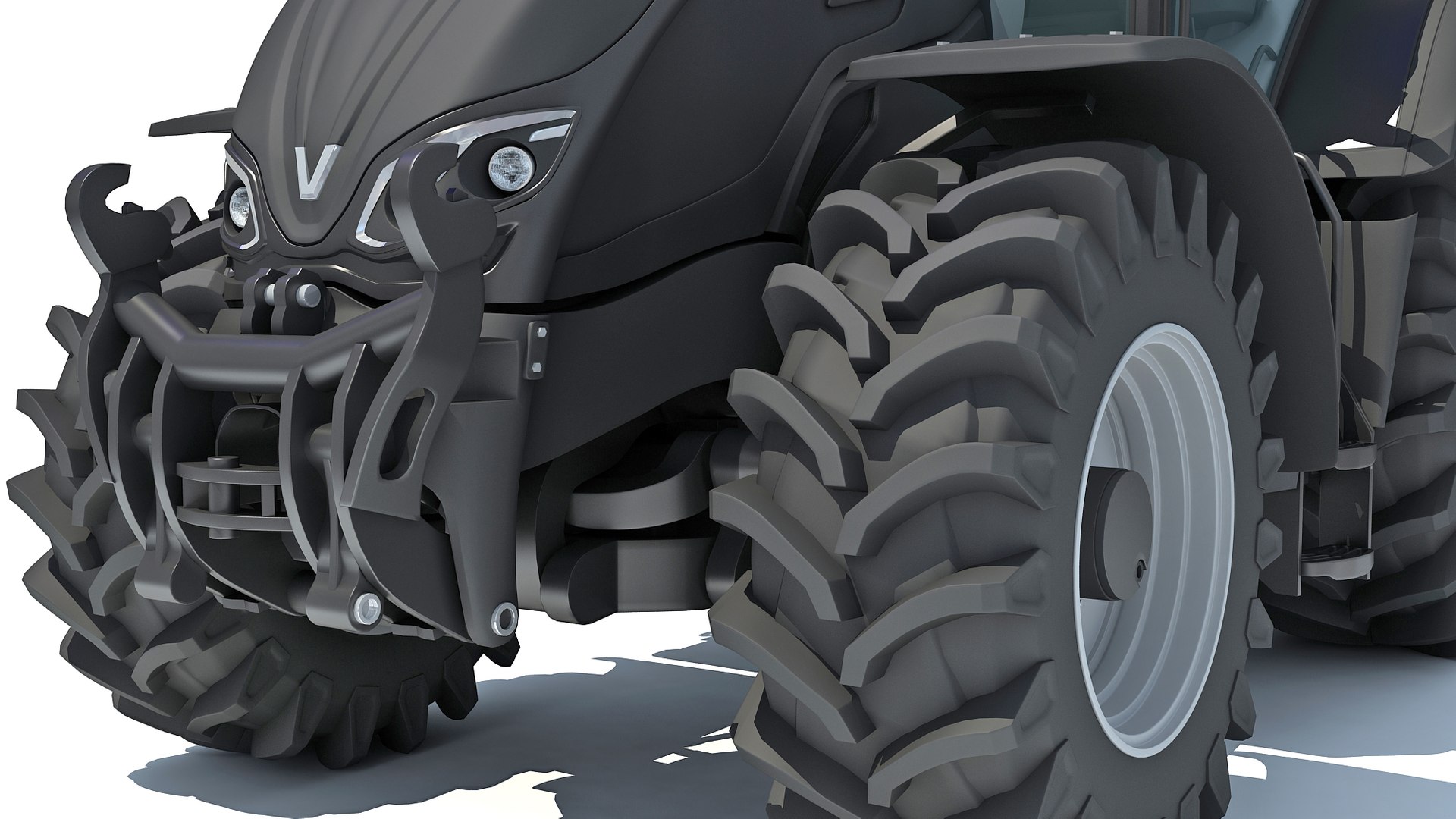 Tractor agricultural 3D model - TurboSquid 1678379