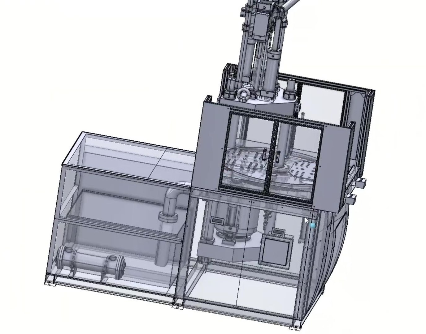 3D Vertical Injection Moulding Machine For Plastic Parts Manufacturing ...