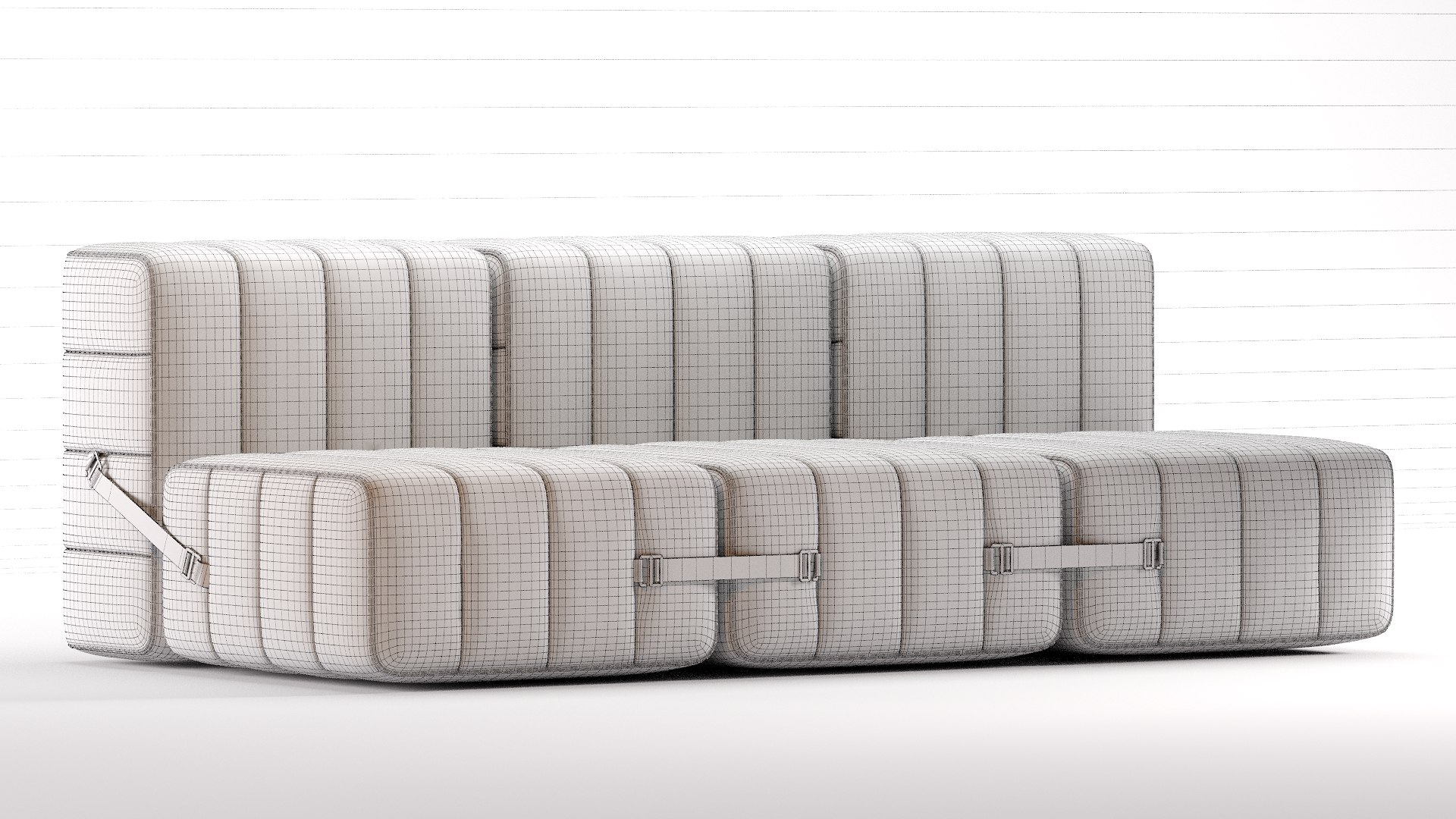 Curt Modular Sofa 3D Model - TurboSquid 2072320