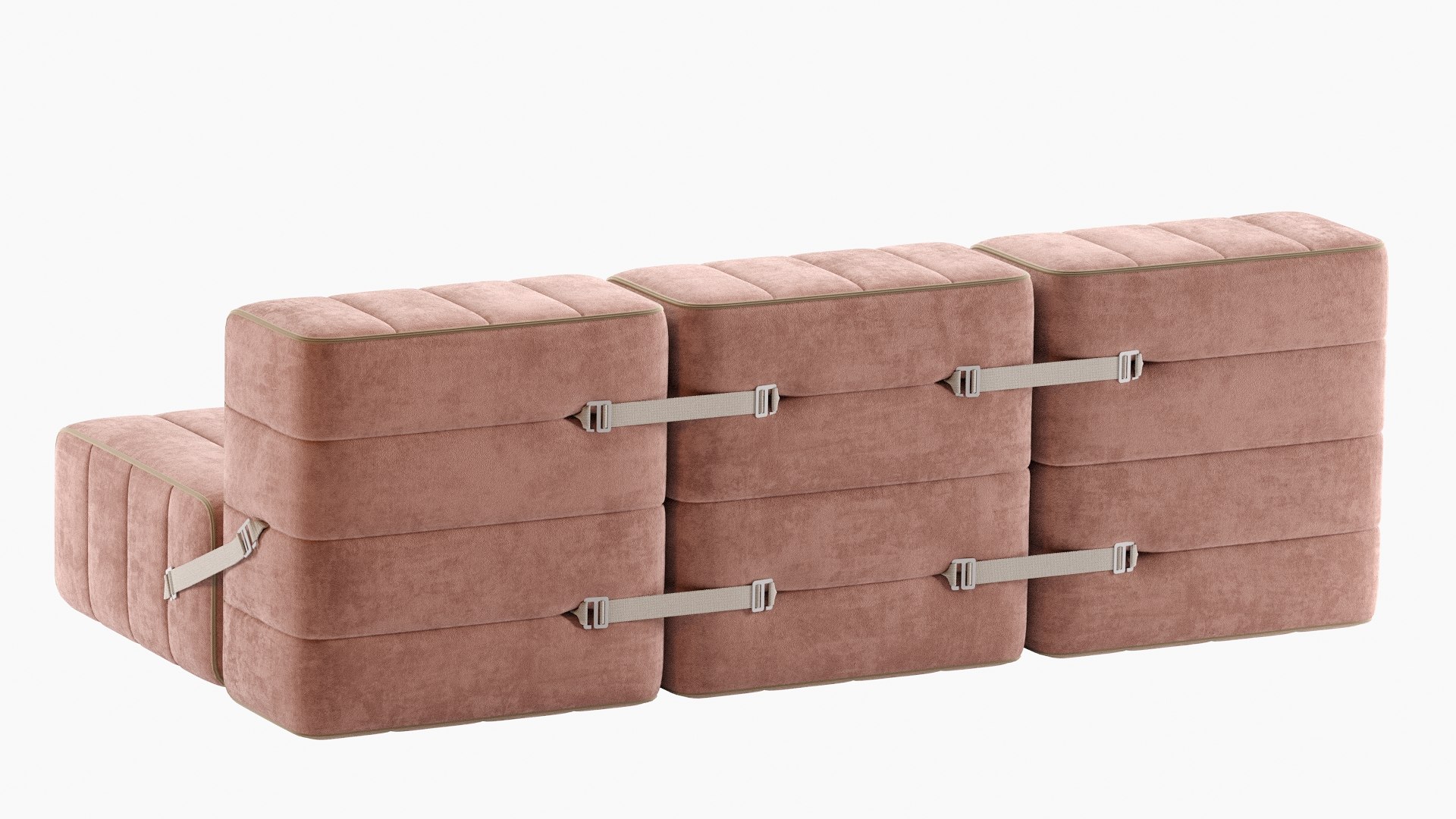 Curt Modular Sofa 3D Model - TurboSquid 2072320