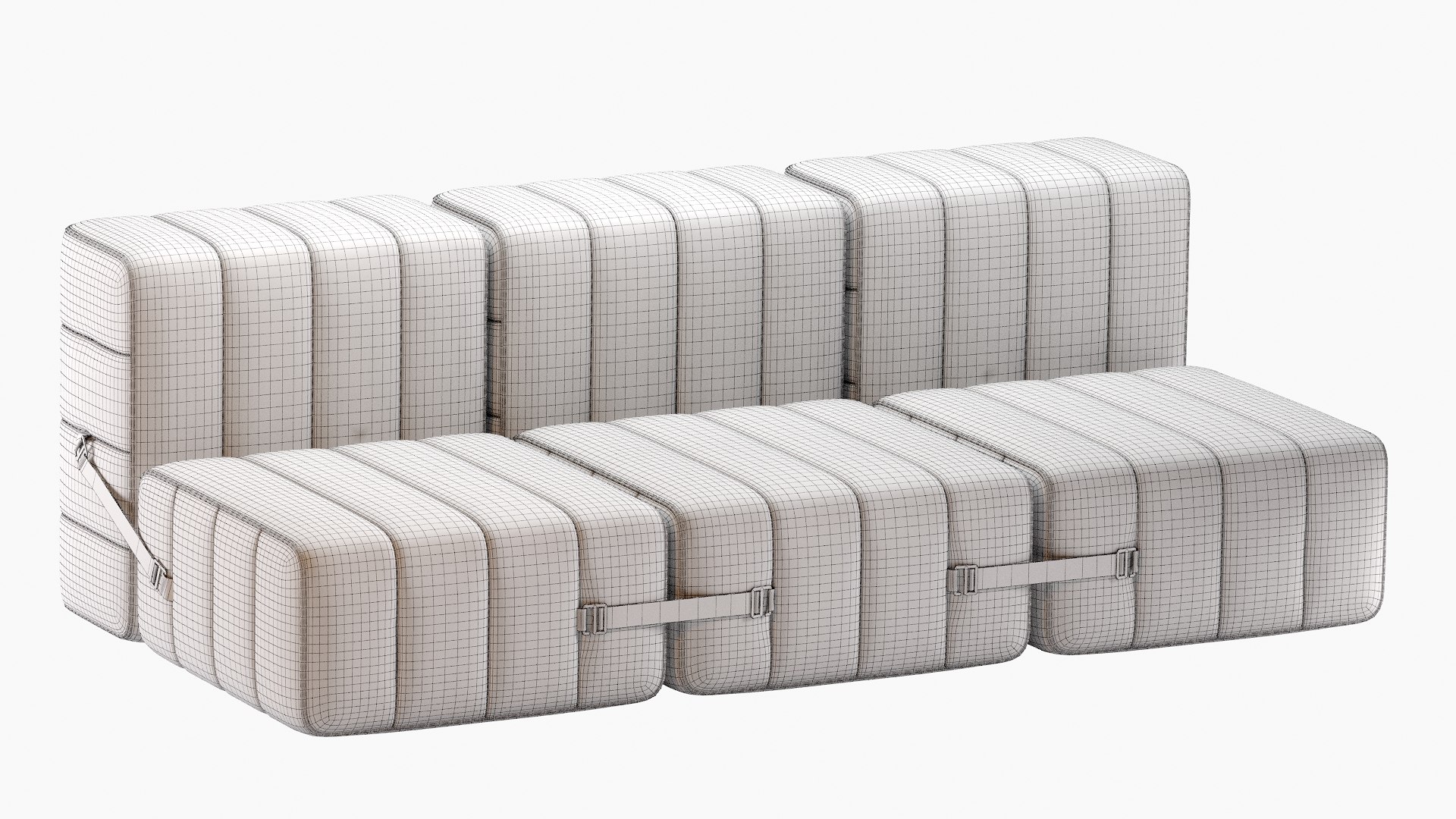 Curt Modular Sofa 3D Model - TurboSquid 2072320