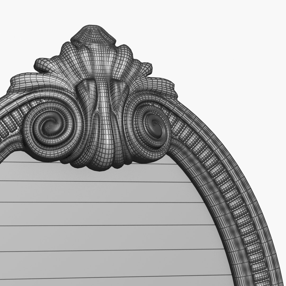 style mirror 3d model