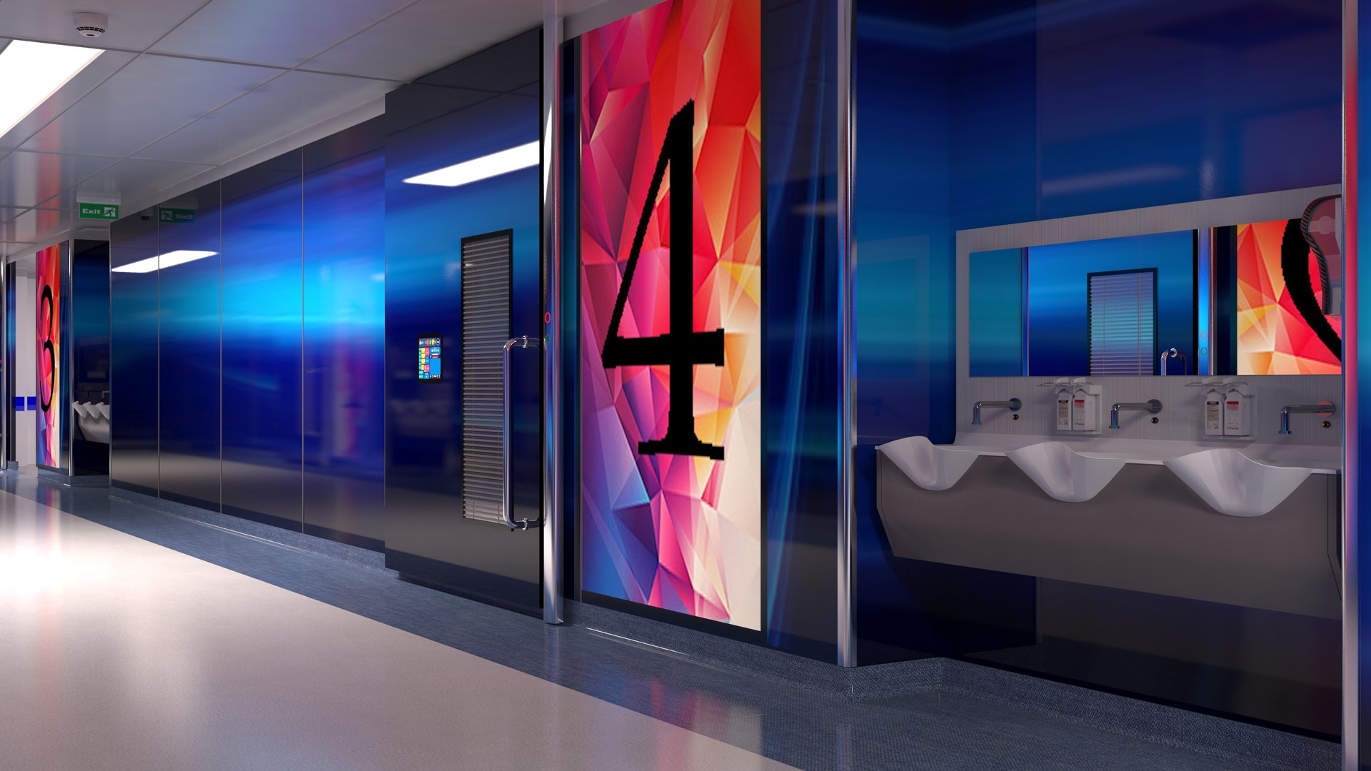 3D Operations Room - TurboSquid 2202860