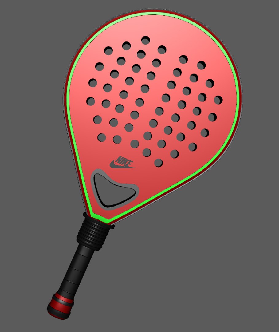P Paddle Racket 3D Model - TurboSquid 1177874