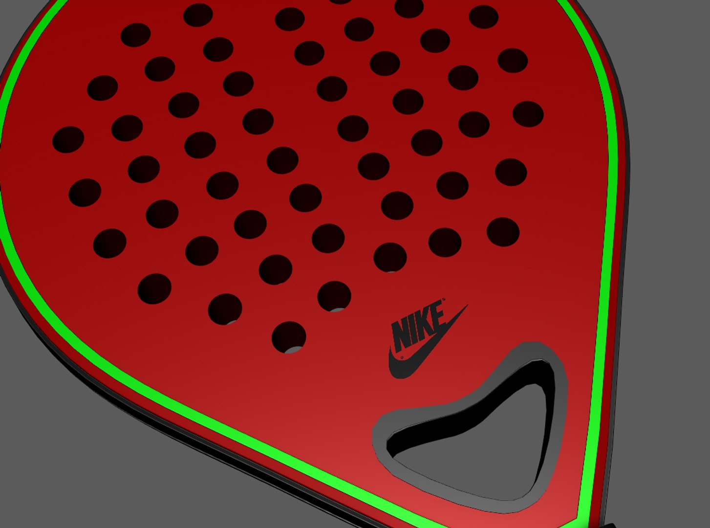 P Paddle Racket 3D Model - TurboSquid 1177874