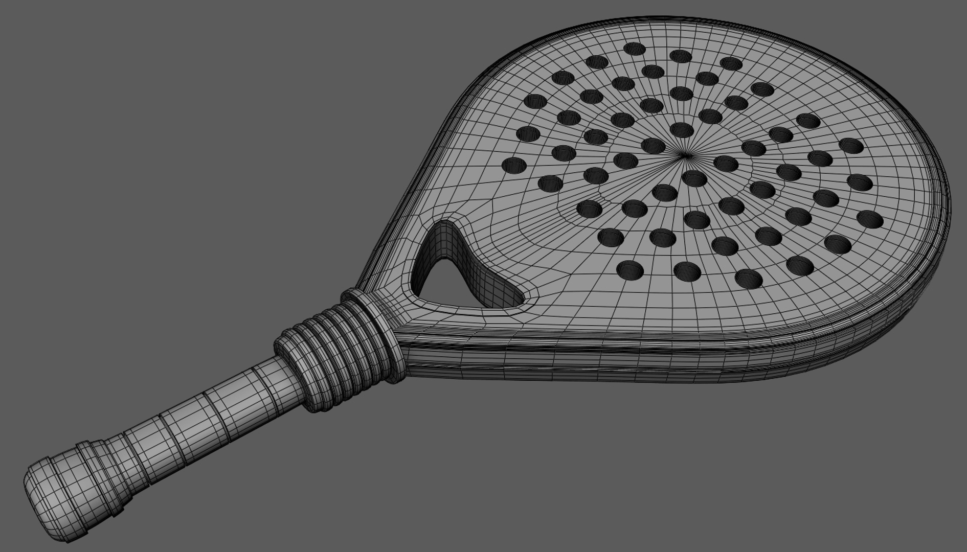 modelo 3d Raqueta de padel gratis - TurboSquid 1177874